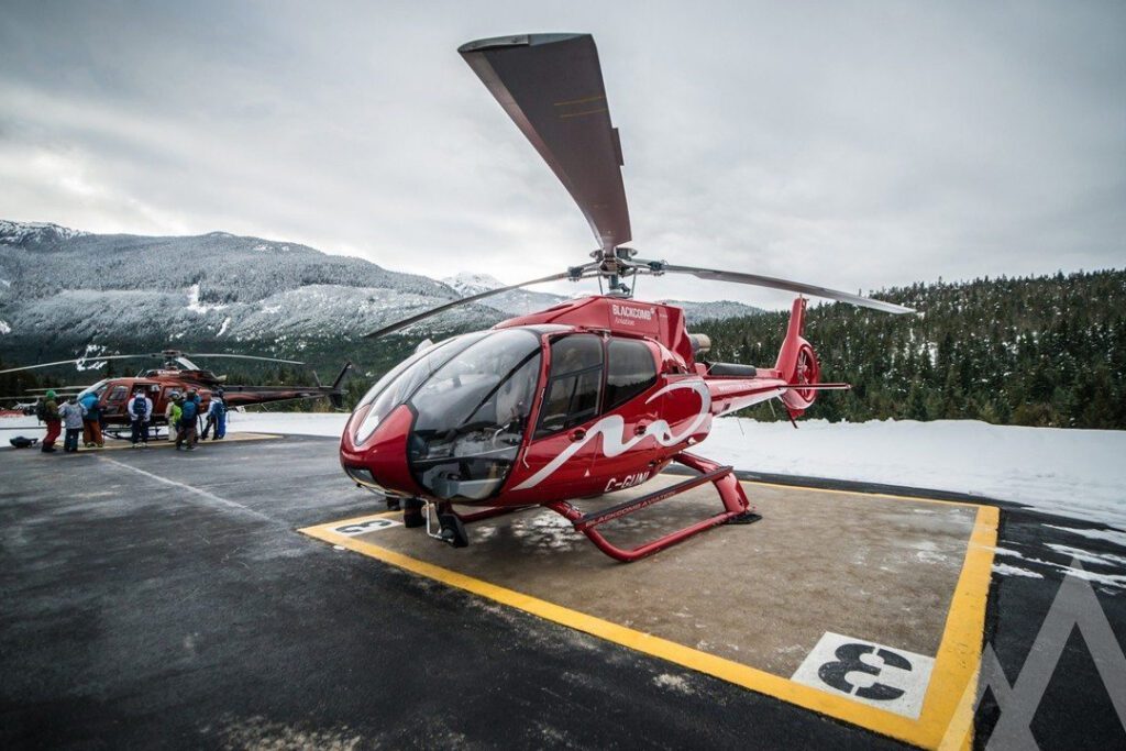 Helicopter Sightseeing Over The Coastal Mountains of BC - Whistler ...